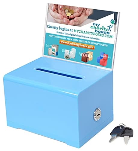 MCB Quality Acrylic like Donation and Suggestion Ballot Box with Lock ...