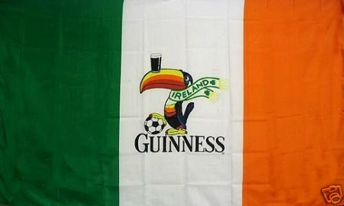 Guinness Cloth Poster Banner FLAG, 3'x5' guiness, guines, guinnes ...