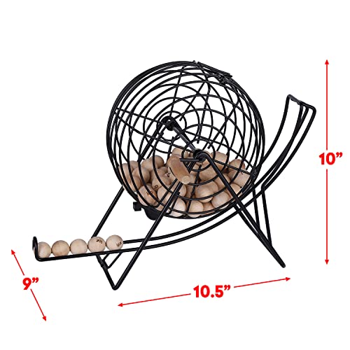 Professional Deluxe Bingo Game Set – Bundle with Dominoes Set - Bingo ...