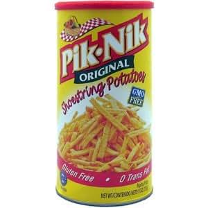Amazon.com : Pik-Nik Original Shoestring Potatoes 9 oz. (Pack of 2 ...