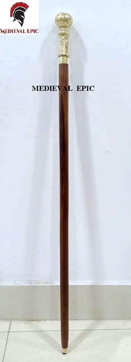 Medieval Epic Antique Look Victorian Style Walking Stick Vintage Gift ...