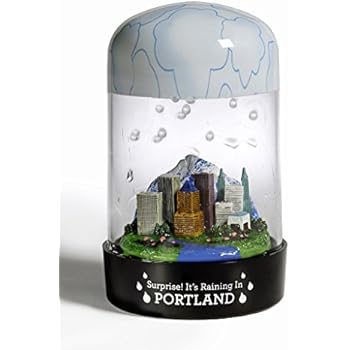 Amazon.com: RainGlobes Seattle The Globe That Rains: Home & Kitchen