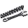Crescent CPTAW8 11 Piece 3-in-1 X6 Pass-Thru Adjustable Wrench/Spanner ...