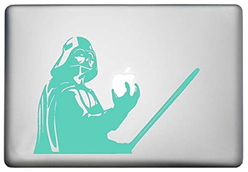 Star Wars Darth Vader MacBook Decal - Sticker Holding Lightsaber for 13 ...