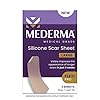 Mederma Medical Grade Silicone Large Scar Sheet 1.4x7 inches (4 Count ...