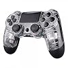 Glossy Transparent Clear Wireless Custom Controller for Playstation 4 ...