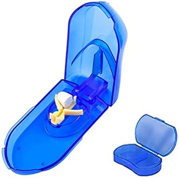 Amazon.com: Pill Splitter,Pill Cutter with Safety Shield, Sturdy ...