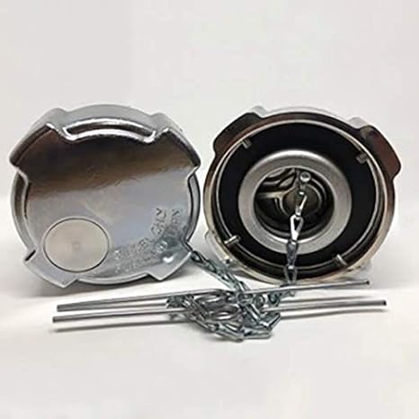 Amazon.com: Fuel Cap for Freightliner Trucks - Chrome Non-Locking ...