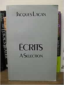 Ecrits: A Selection: Lacan, Jacques: 9780422774505: Amazon.com: Books