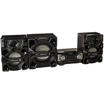 Panasonic SC-AKX440 NEGRO sistema estereo CD, sonido claro y potente ...