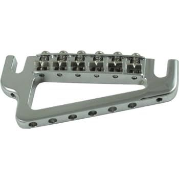 Amazon.com: Hipshot 6-String US Fixed Guitar Bridge .125 Black: Musical ...