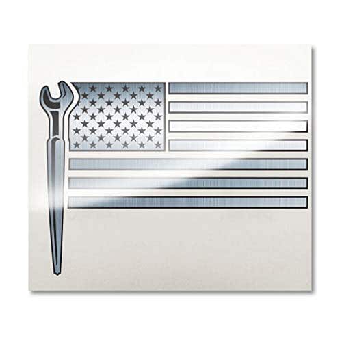Amazon.com: Ironworker American Flag Spud Wrench Decal Sticker ...