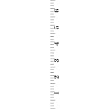Growth Chart Stencil Template - Reusable Stencil for Growth Chart ...
