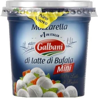 Galbani Mini Buffalo Mozzarella Balls, 150 g: Amazon.co.uk: Grocery
