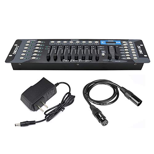 Dmx Controller, Dmx Console,192CH Dmx512 Console, With 2m/6.6 ft DMX Signal Cable, Controller ...
