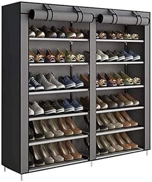 Shoe Rack 12 Layer Grey price in Saudi Arabia | Amazon Saudi Arabia ...