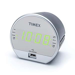 Amazon.com: Timex Dual Digital Alarm Clock, FM Radio, Built in Speaker ...