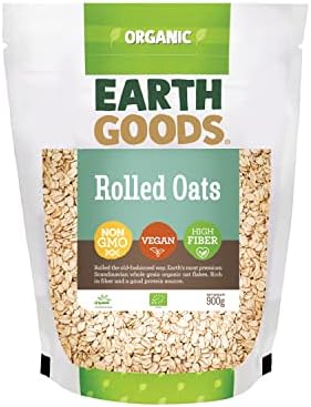 Earth Goods Organic Oat Flakes Rolled Oats 900G price in UAE | Amazon ...