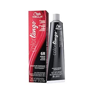 Amazon.com: Wella Color Tango Permanent Hair Color, 6R Dark Blonde Red ...