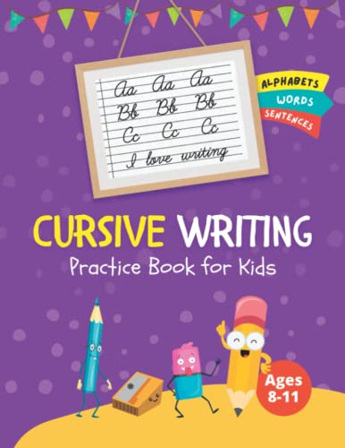 Mua Cursive Writing Practice Book for Kids: Creative and Engaging ...