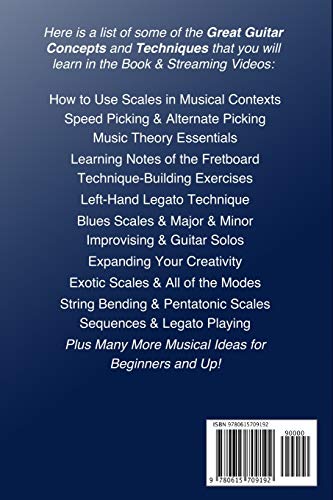 Guitar Scales Handbook: A Step-By-Step, 100-Lesson Guide to Scales ...