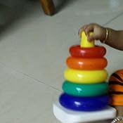 Buy Fisher-Price Brilliant Basics Rock-a-Stack, Multicolor Online at ...