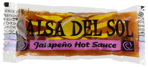 Salsa Del Sol Sauce Jalapeno Hot Sauce (500 Packets) - SauceAndToss