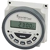 Frontier TM619H2 Digital Timer Programmable Time Switch with LCD 4 Pin (Pack of 1): Amazon.in ...