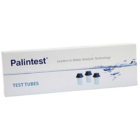 Palintest Round Test Tubes 10ml for Pooltest 3and 6 - Pack of 5: Amazon ...