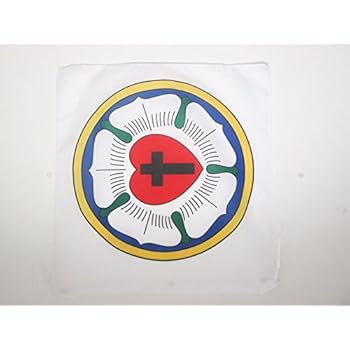 Amazon.com : AZ FLAG Lutheranism Flag 3' x 3' for a Pole - Martin ...