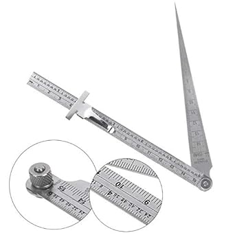 Calipers Feeler Gauge Small Stainless Steel Weld Cone Gauge Gauge Depth ...