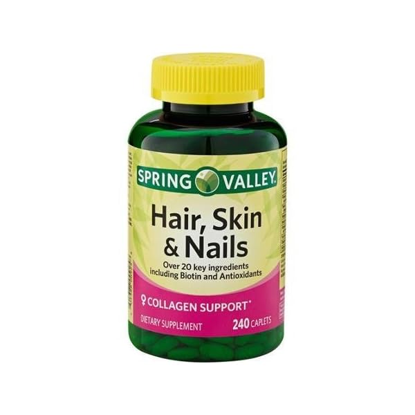 Spring Valley - Hair, Skin & Nails, Over 20 Ingredients Including ...