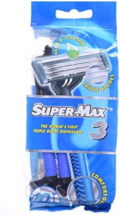 Men Triple Blade Disposable Pack of 10 Razors price in Saudi Arabia ...