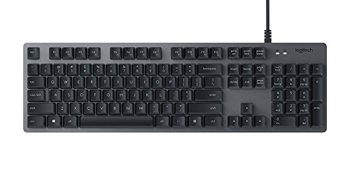Logitech K840 Mechanical Keyboard with Romer G Mechanical Switches for ...