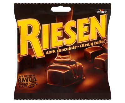 Riesen Dark Chocolate Chewy Toffee 135 g (Pack of 15): Amazon.co.uk ...