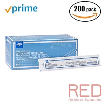 Sterile Cotton Tip Applicators 6" Wood Shaft MDS202000 - Q-Tips ...