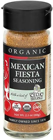 Gourmet Celtic Sea Salt Organic Mexican Fiesta Seasoning Shaker ...