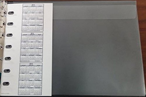 Burgundy 7-Ring 3 On A Page Business Check Book Binder, 600 - Want It All