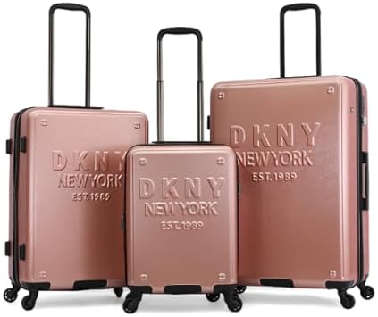 DKNY New Yorker ABS Material Hard Luggage Sets 3 Piece includes 20 Inch ...