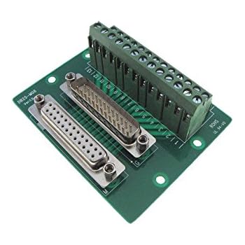 Amazon.com: IDC40 40-Pin Connector Signals Breakout Board Screw terminals Din: Electronics