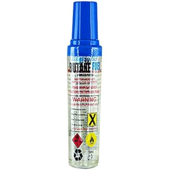 Amazon.com: Turbo Blue 18 ml Butane Fuel Refill for Torch Lighters (1 ...