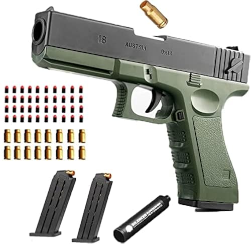 Soft Bullet Toy Gun - Squirt Boys Girls Toy Guns,Shell ejecting Soft ...