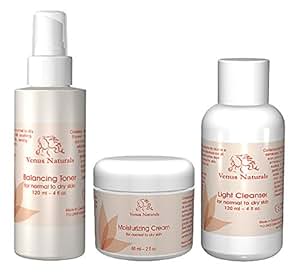 Amazon.com : Venus Aromatherapy Skin Care Kit for Normal to Dry skin ...