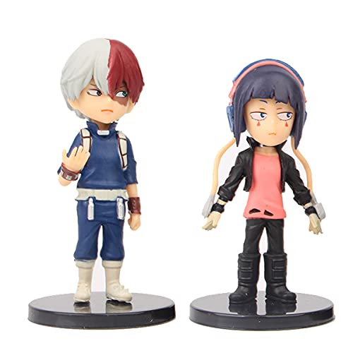 My Hero Academia Cake Toppers Figurines,MHA Mini Toy Doll Cupcake ...