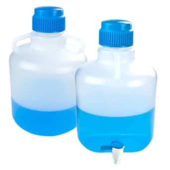 2-1/2 Gallon Autoclavable Polypropylene Carboy with Spigot: Amazon.com ...
