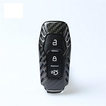 Amazon.com: 100% Carbon Fiber Case For Ford Mustang Key Fob, Genuine ...