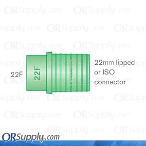 Amazon.com: Intersurgical 22F to 22mm Lipped or ISO Connector ...