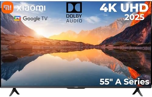 Xiaomi A-55-2025TV 4K UHD 2025 Google Assistant TV, 55-Inch Screen Size ...