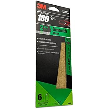 Amazon.com: 3M 3000 Grit Foam Finishing Sandpaper Sheet, 3-2/3in x 9in ...