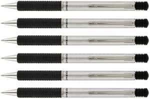 Amazon.com : Paper Mate Dynagrip RT50 Stainless Steel Ballpoint Pen ...
